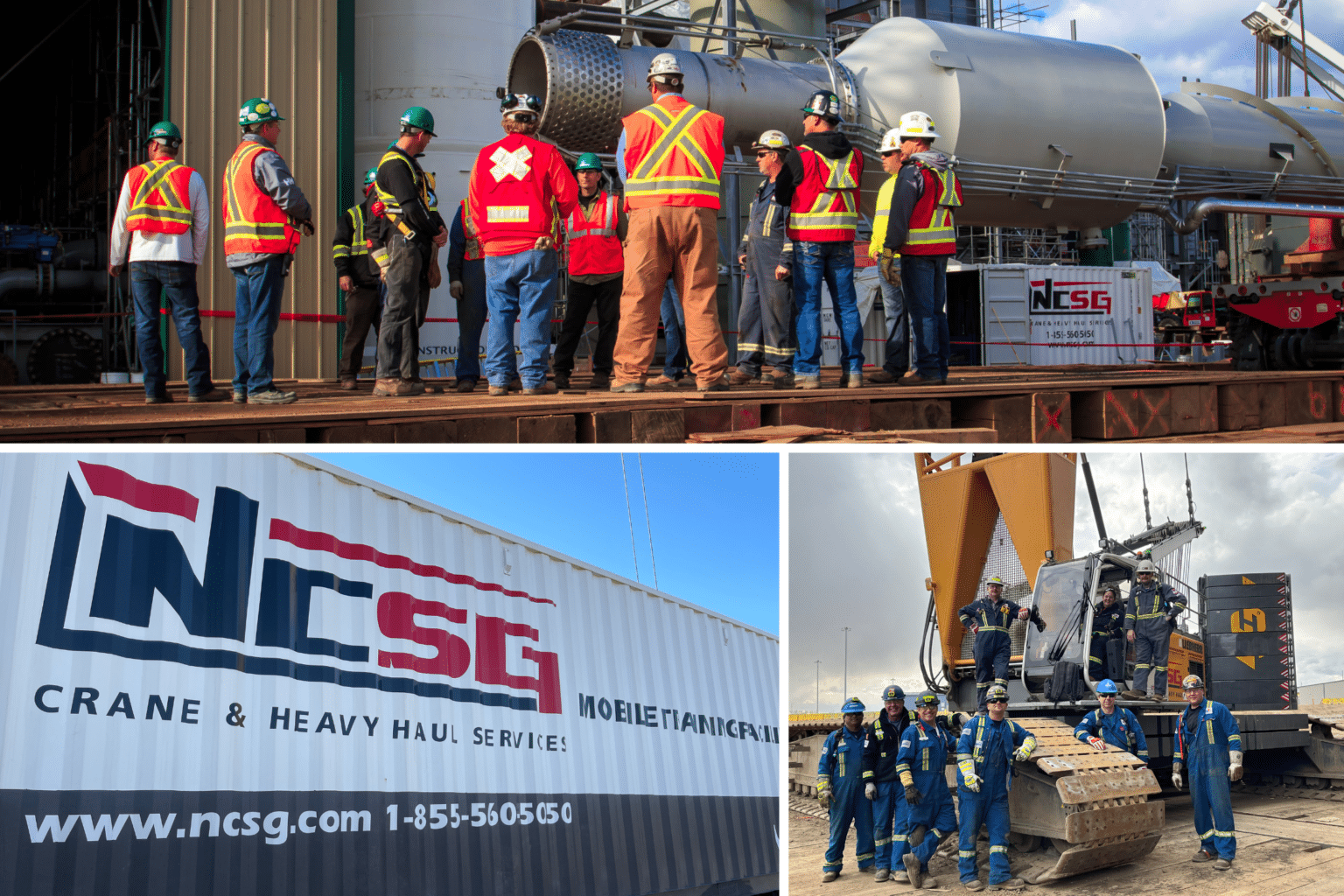 About NCSG Crane & Heavy Haul | Lifting & Moving Your World