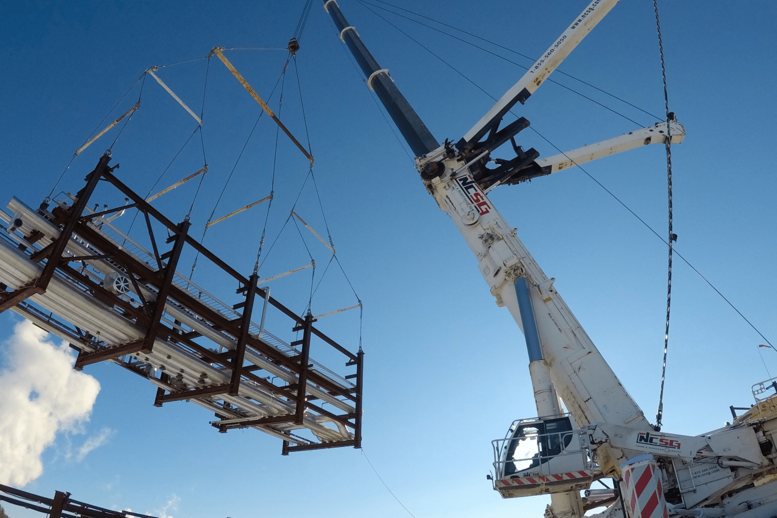 Crane And Heavy Haul Services Throughout North America | NCSG